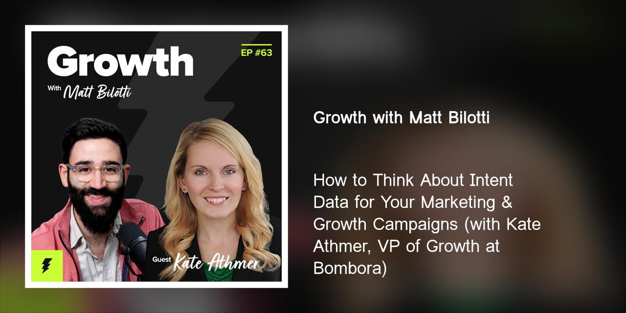 How to Think About Intent Data for Your Marketing & Growth Campaigns ...