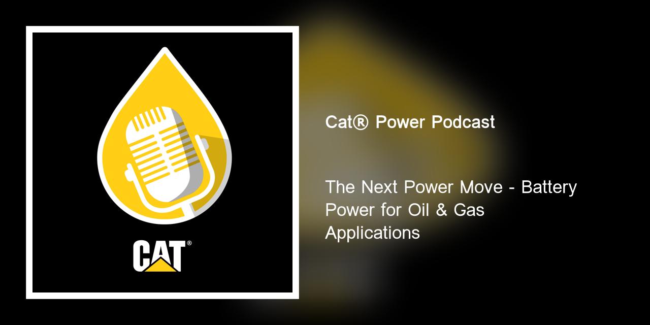 Battery Power for Oil & Gas Applications