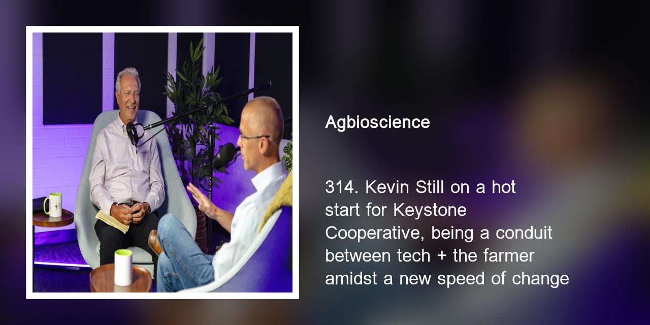 314. Kevin Still on a hot start for Keystone Cooperative, being a ...